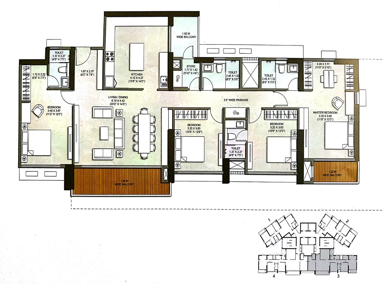 Raheja Solaris in Juinagar, Navi Mumbai: Price, Brochure, Floor Plan ...