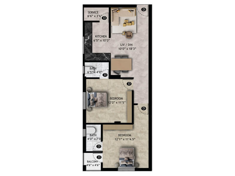 VIVA VELAR Floor Plan, Chennai: Layouts, Sizes, Configurations