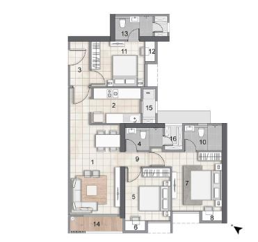 Rustomjee Uptown Urbania in Thane West, Thane: Price, Brochure, Floor ...
