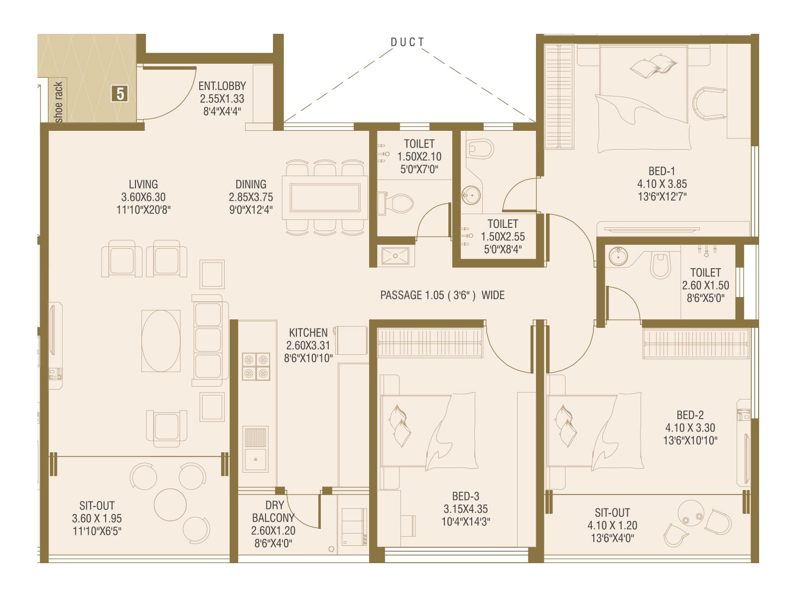Suyog Srivatsa in Bibwewadi, Pune: Price, Brochure, Floor Plan, Reviews