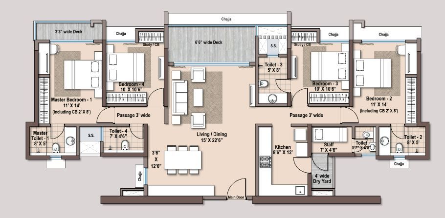 Raheja Solaris II in Juinagar, Navi Mumbai: Price, Brochure, Floor Plan ...
