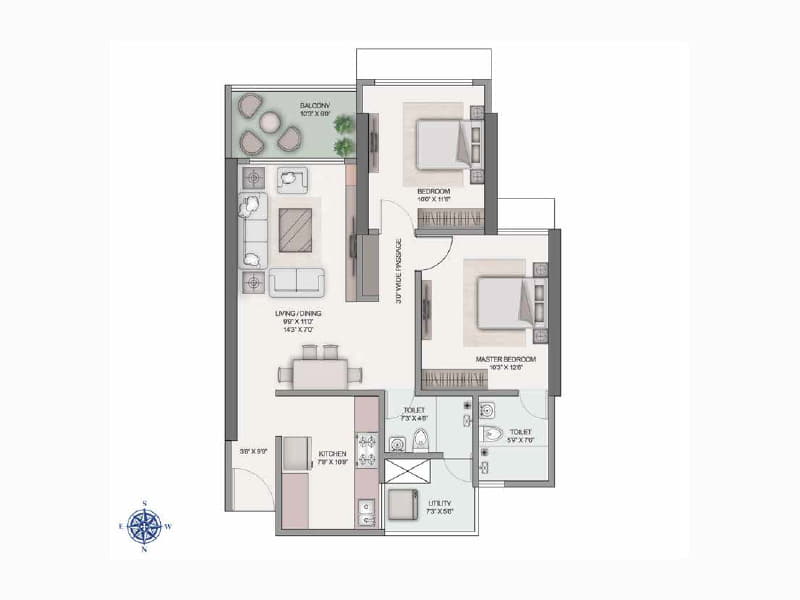 IRIS at Kashish Park in Thane West, Thane: Price, Brochure, Floor Plan ...
