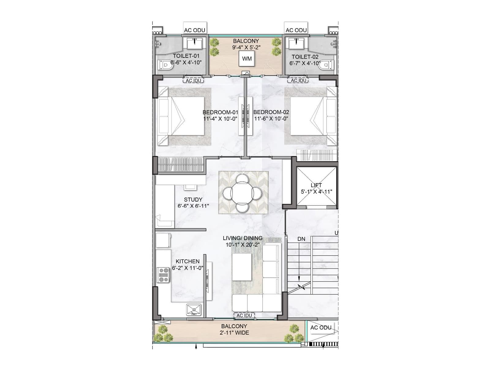 M3M Antalya Hills Phase I in Sector 79, Gurgaon: Price, Brochure, Floor ...