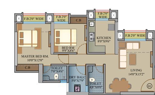 Samrin Heritage in Panch Pakhdi, Thane: Price, Brochure, Floor Plan ...