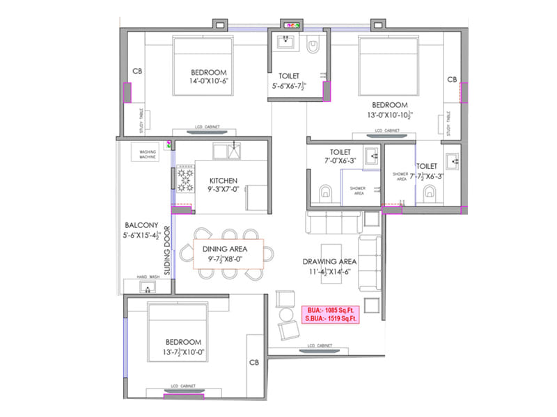 The Aangan in Mansarovar Extension, Jaipur: Price, Brochure, Floor Plan ...