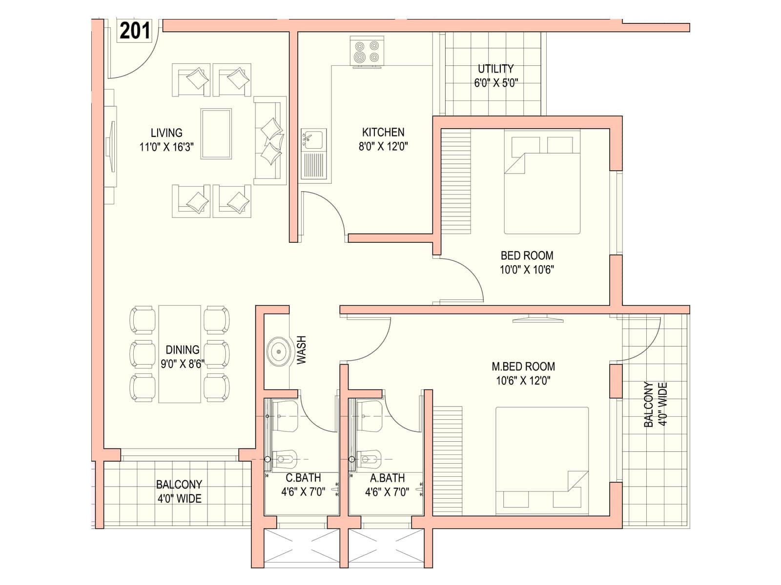 Redbricks Palm Hills Block B And Block C in Kulshekar, Mangalore: Price ...