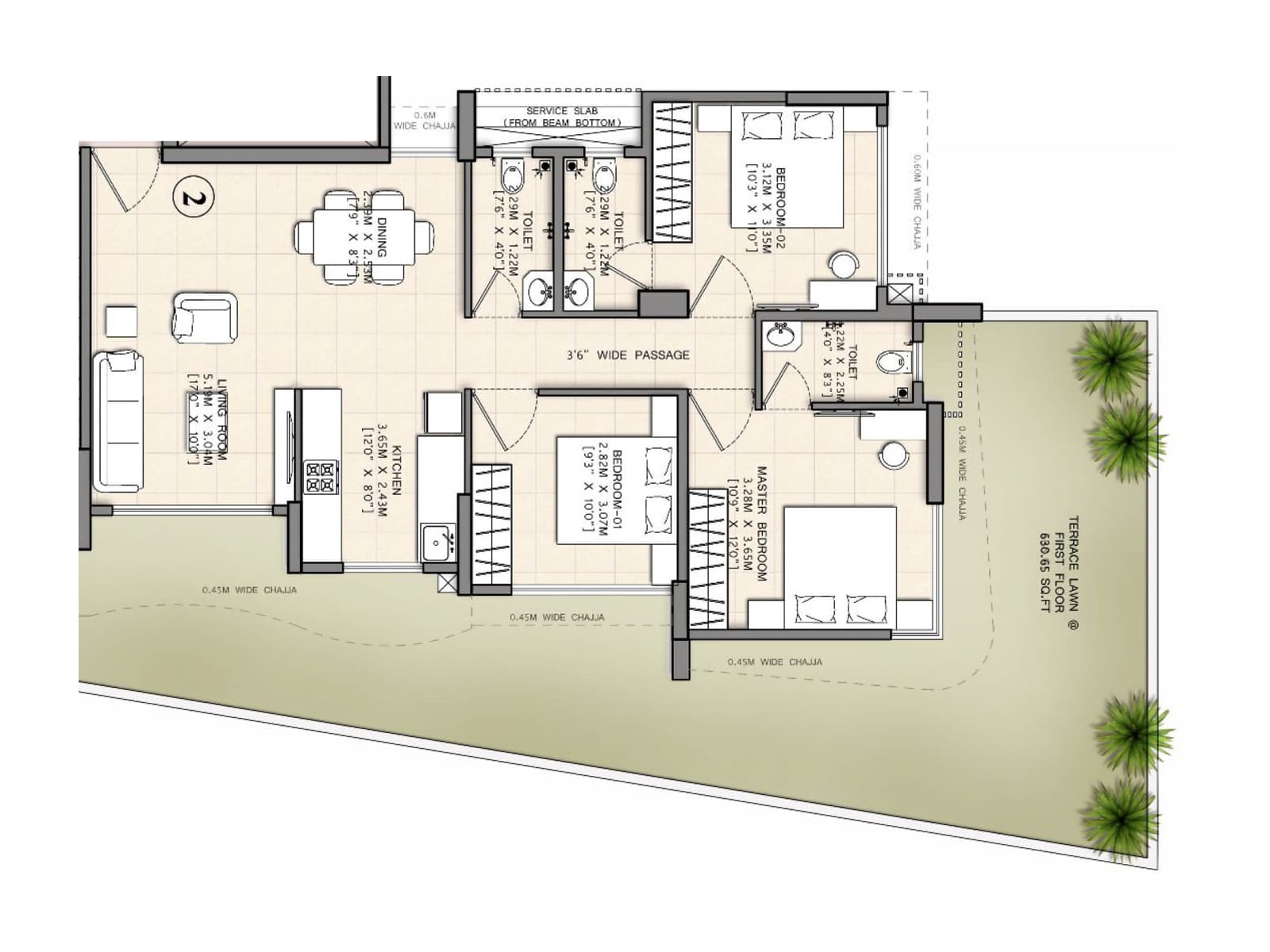 Millennium Towers in Panchvati, Nashik: Price, Brochure, Floor Plan ...