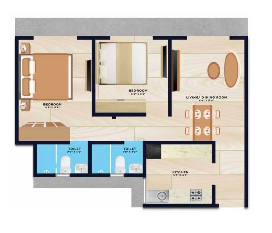 Raunak Centrum in Chembur, Mumbai: Price, Brochure, Floor Plan, Reviews