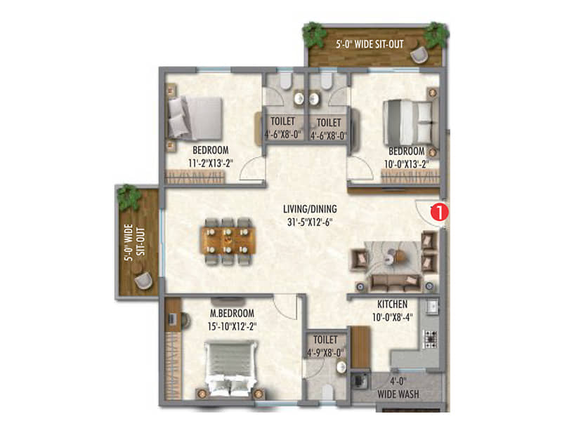 Arkala Life in Tukkuguda, Hyderabad: Price, Brochure, Floor Plan, Reviews