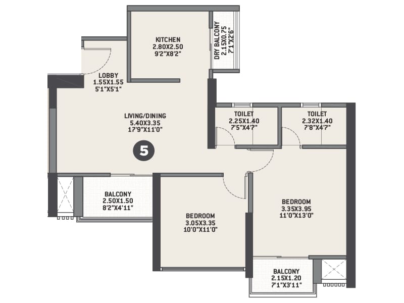 Flamante By VTP Luxe Phase 1 in Kharadi, Pune: Price, Brochure, Floor ...