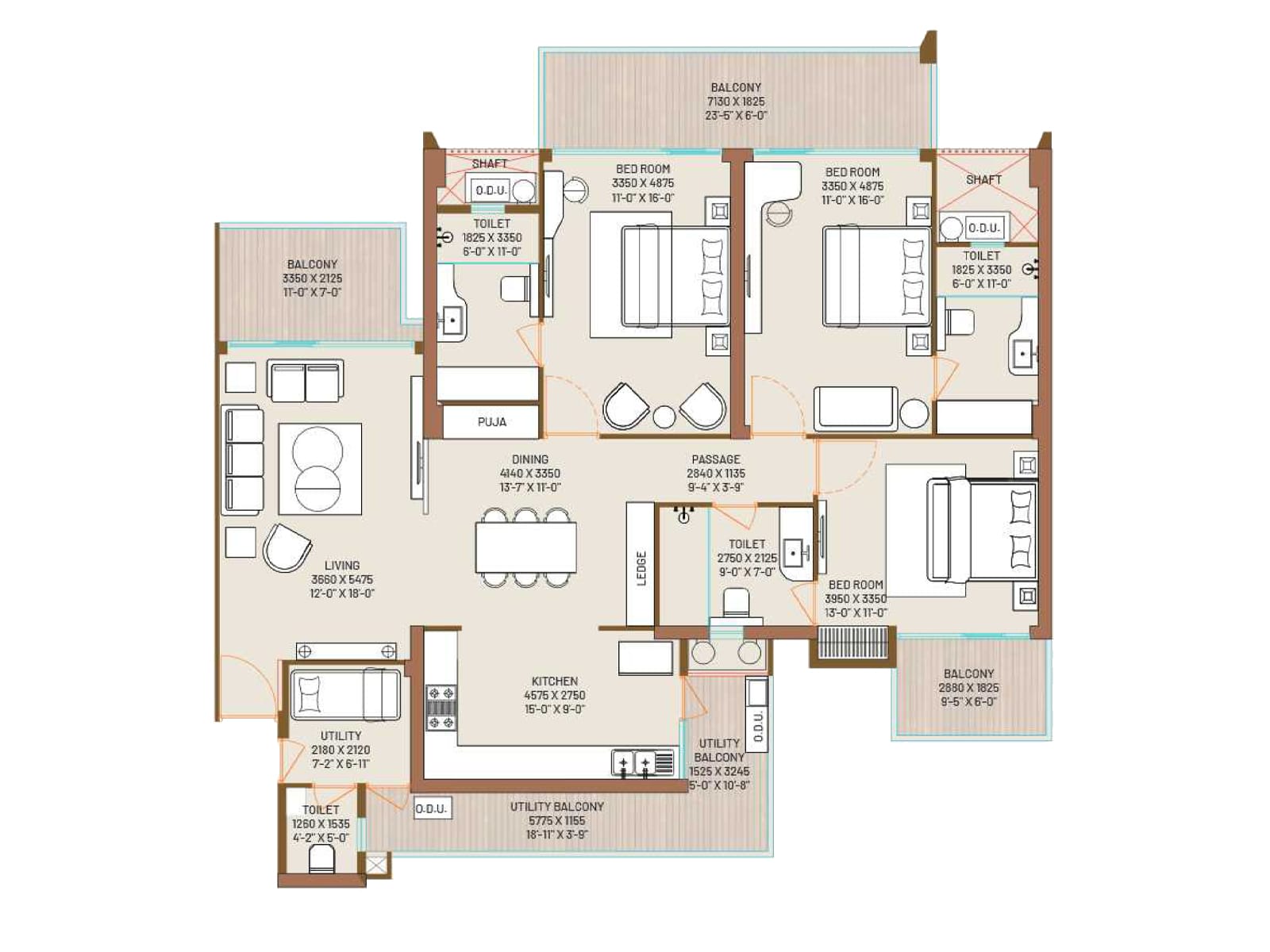 Ivory County in Sector 115, Noida: Price, Brochure, Floor Plan, Reviews