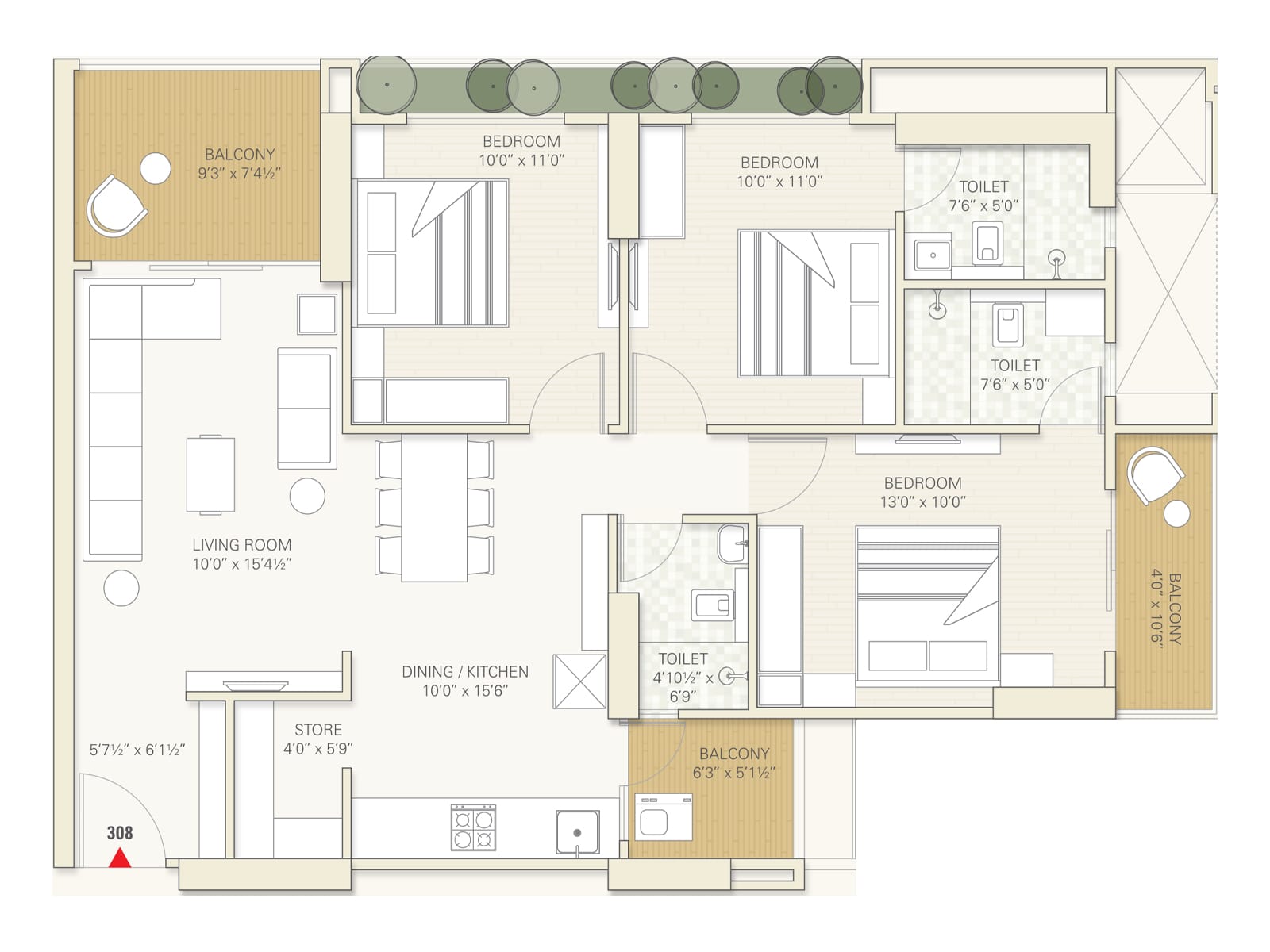 Shilp North Sky in GIFT City, Gandhinagar: Price, Brochure, Floor Plan ...