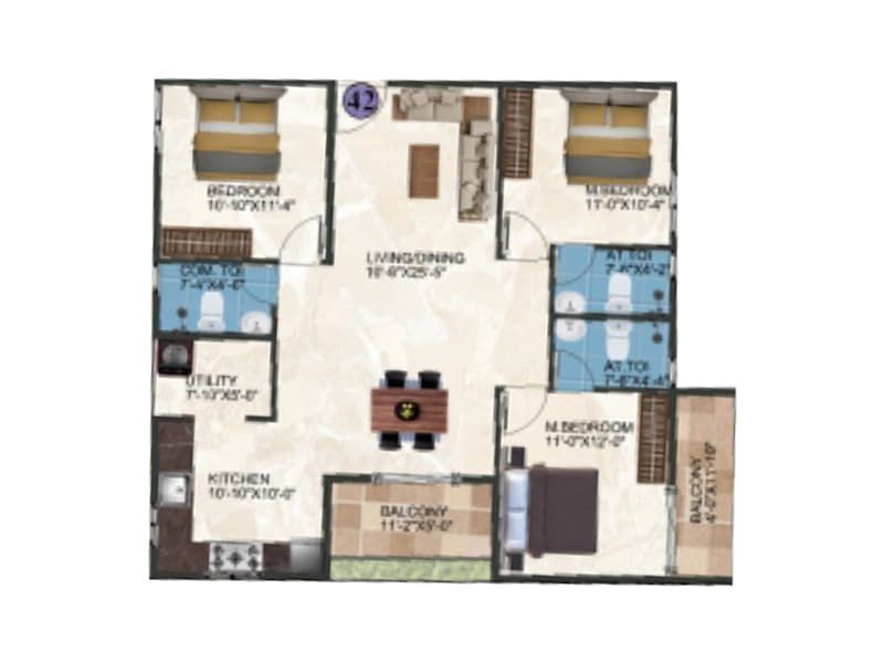 DS Max Sista Grand in Uttarahalli Main Road, Bangalore: Price, Brochure, Floor Plan, Reviews