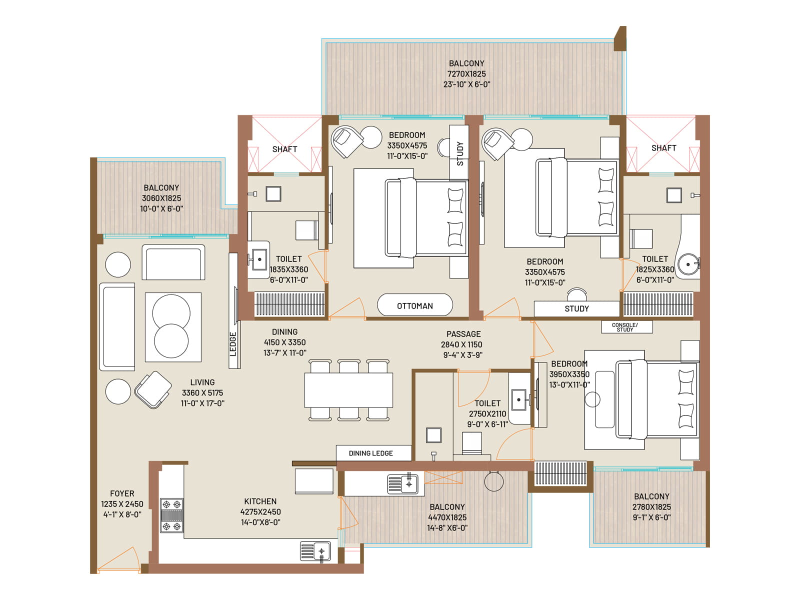 Ivory County in Sector 115, Noida: Price, Brochure, Floor Plan, Reviews