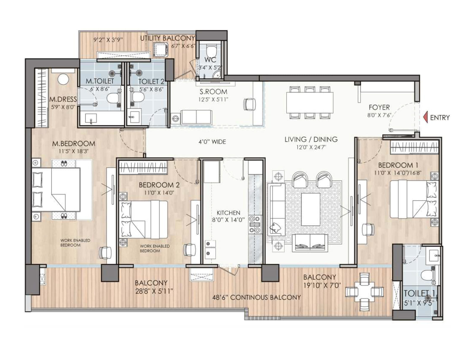 Puri Diplomatic Residences in Sector 111, Gurgaon: Price, Brochure ...