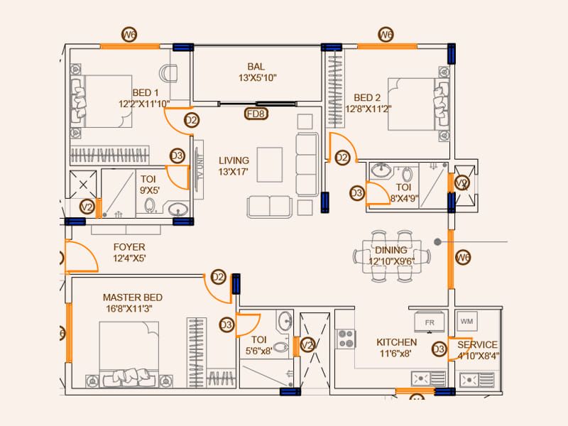 VBC Oracle Sunrise in Hosa Road, Bangalore: Price, Brochure, Floor Plan ...
