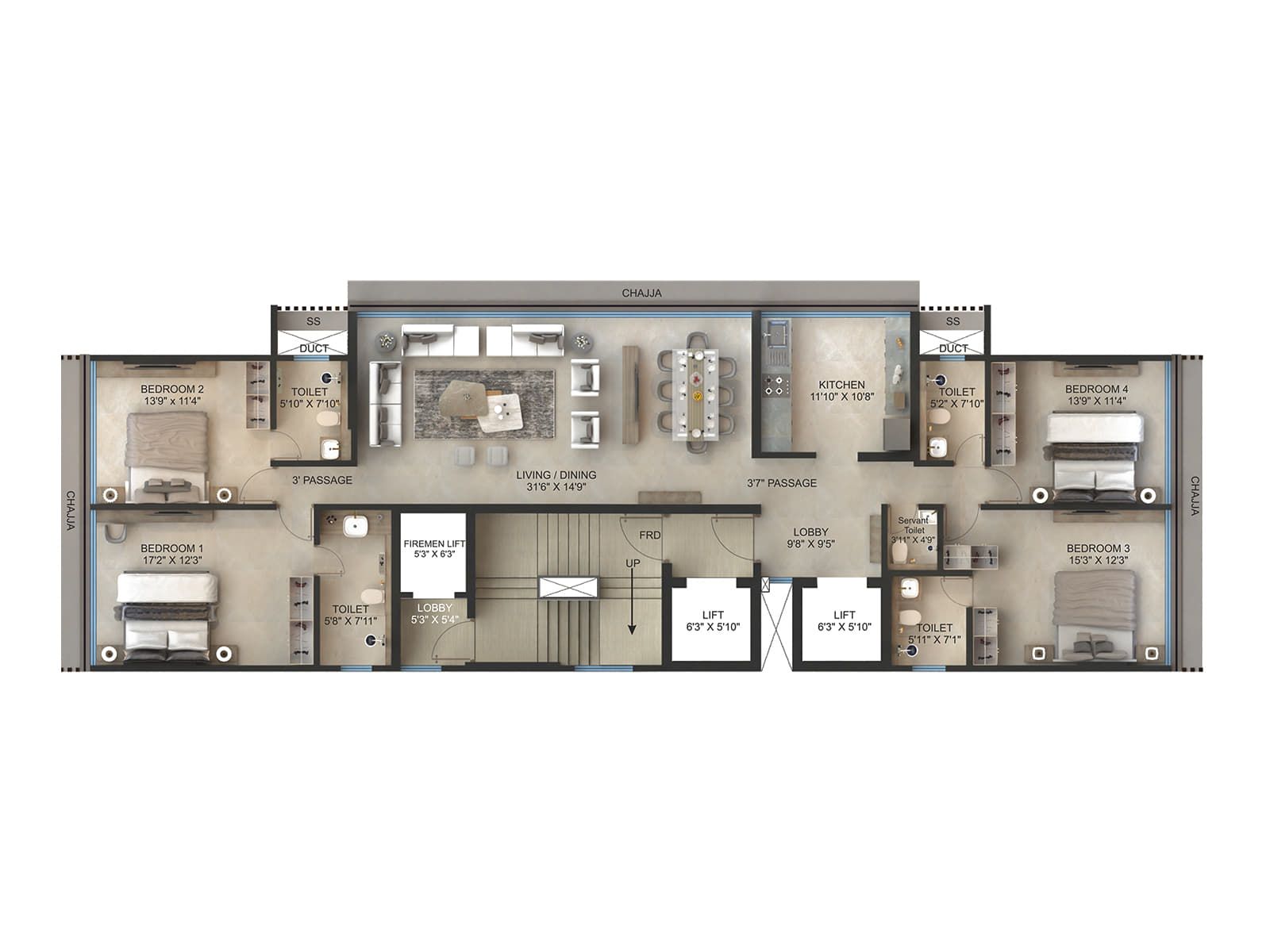 Apollo Heights in Khar West, Mumbai: Price, Brochure, Floor Plan, Reviews