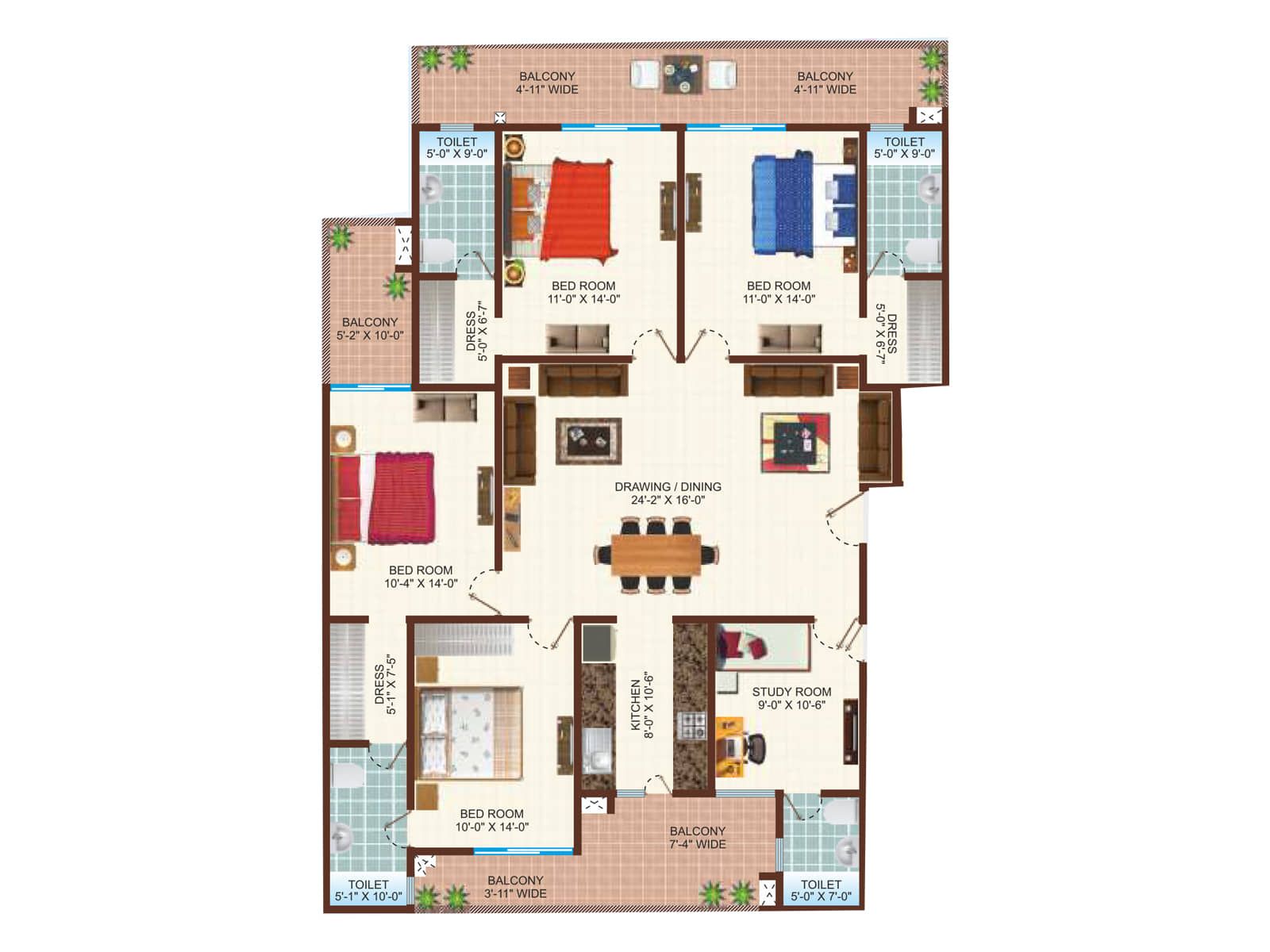 Uninav Utopia in Raj Nagar Extension, Ghaziabad: Price, Brochure, Floor ...