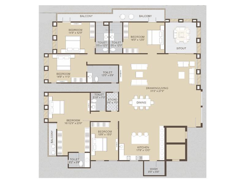 Hill View in Kolar Road, Bhopal: Price, Brochure, Floor Plan, Reviews