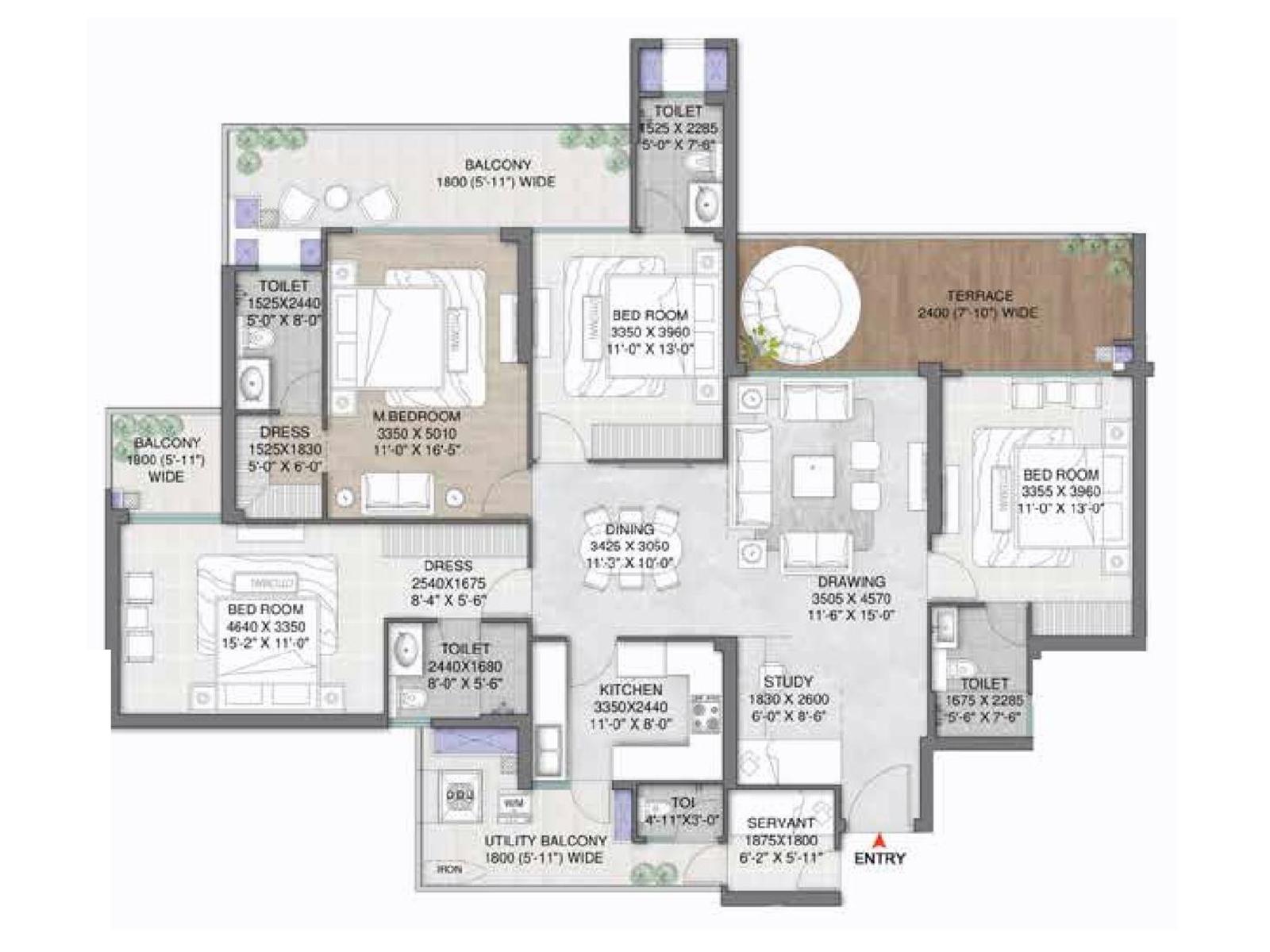 M3M Mansion in Sector 113, Gurgaon: Price, Brochure, Floor Plan, Reviews