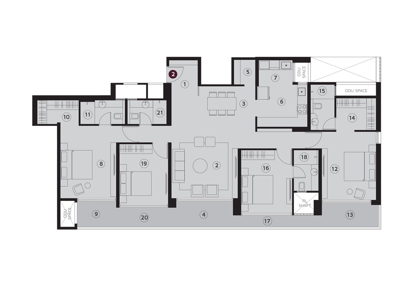 Solitaire Kothrud in Kothrud, Pune: Price, Brochure, Floor Plan, Reviews