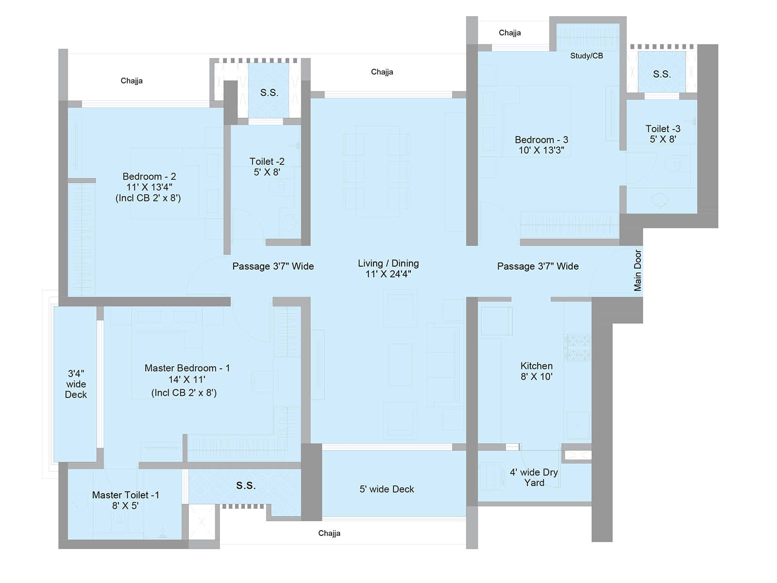 Raheja Solaris III in Juinagar, Navi Mumbai: Price, Brochure, Floor ...
