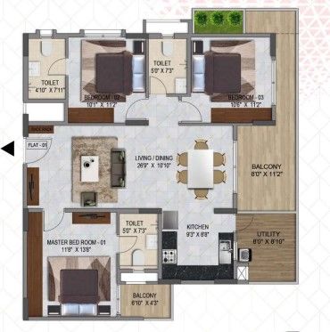 Poorvi Enchanting in Sarjapur Road, Bangalore: Price, Brochure, Floor ...