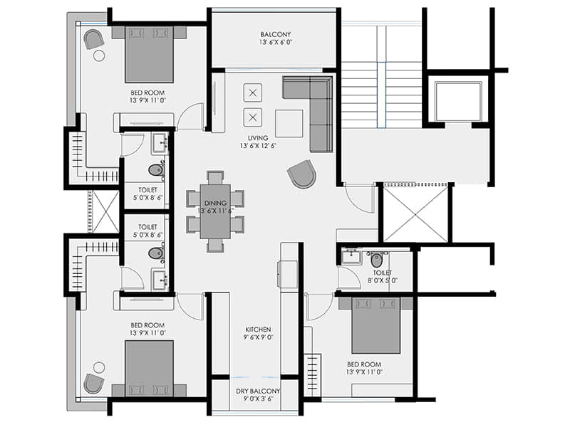 Aura Divine in Bibwewadi, Pune: Price, Brochure, Floor Plan, Reviews