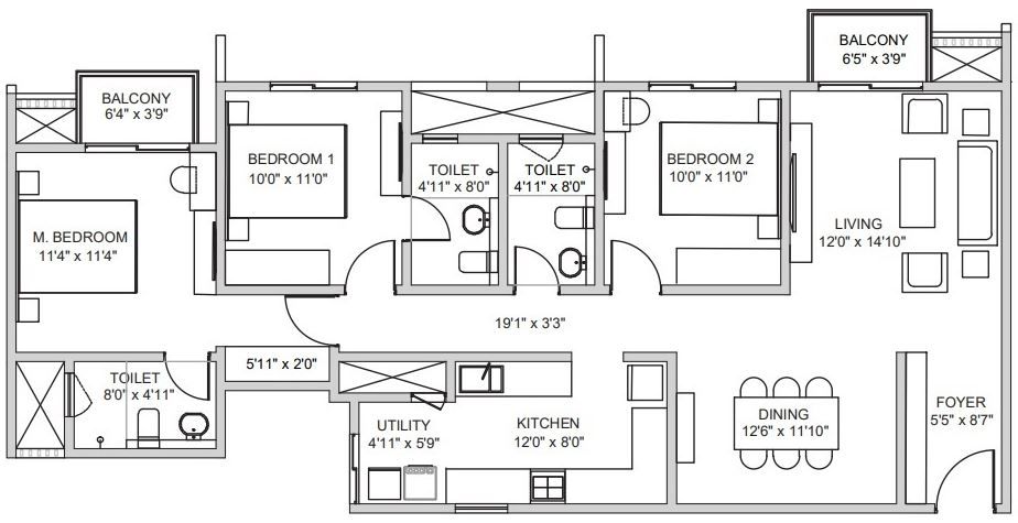 Birla Trimaya in Devanahalli, Bangalore: Price, Brochure, Floor Plan ...