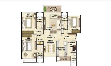 Goodwill Wisteria in Vashi, Navi Mumbai: Price, Brochure, Floor Plan ...