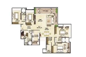 Goodwill Wisteria in Vashi, Navi Mumbai: Price, Brochure, Floor Plan ...