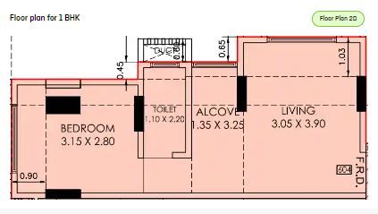 Vinayakaa Aapar Green Heights Floor Plan, Mumbai: Layouts, Sizes ...