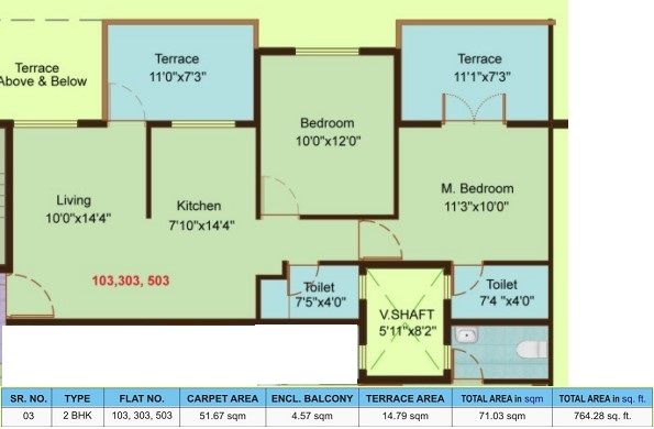 AM Gore DK Elegance Floor Plan, Pune: Layouts, Sizes, Configurations