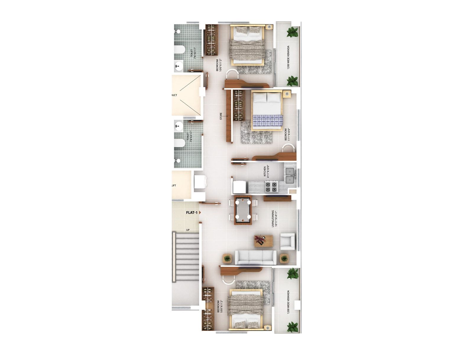 Prajapati Greens Floor Plan, Kolkata: Layouts, Sizes, Configurations