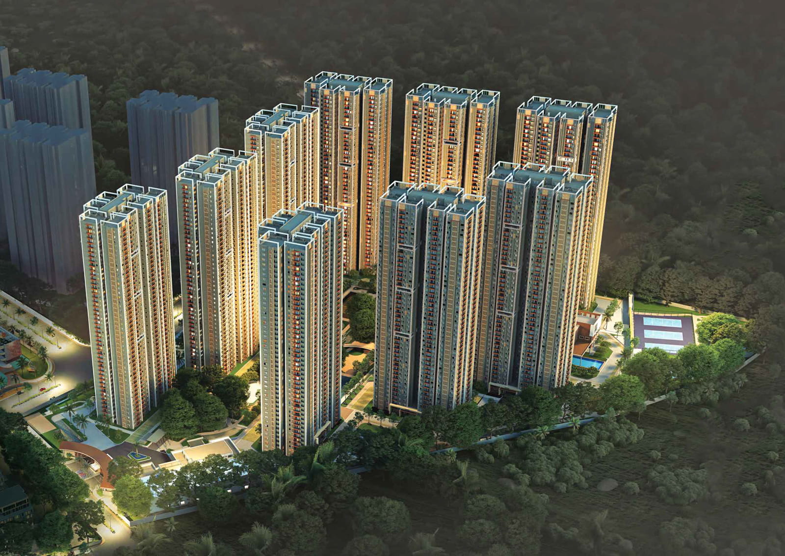 Aparna Sarovar Zicon Apartment for Sale in Nallagandla, Hyderabad