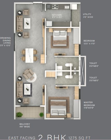 Terminus The Line Floor Plan, Hyderabad: Layouts, Sizes, Configurations