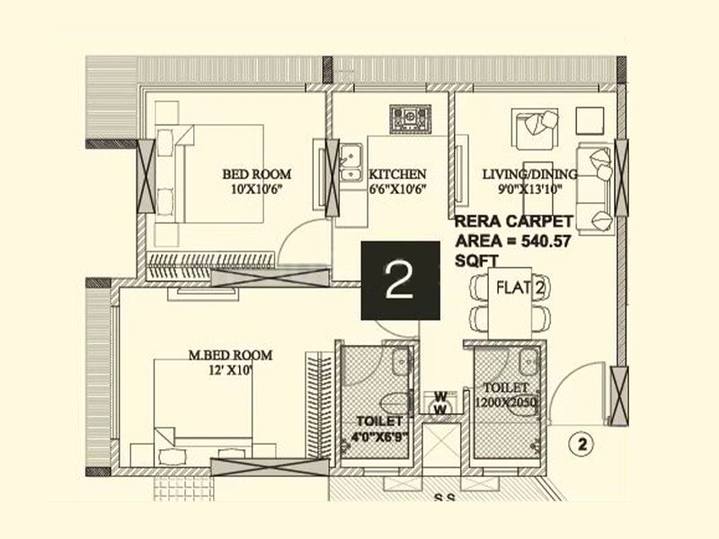Silver Serenity Floor Plan, Mumbai: Layouts, Sizes, Configurations