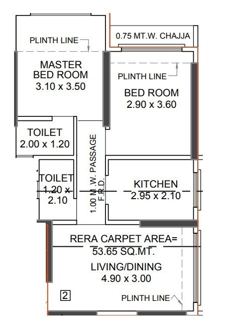 Devki Brahmand Galaxy Floor Plan, Mumbai: Layouts, Sizes, Configurations