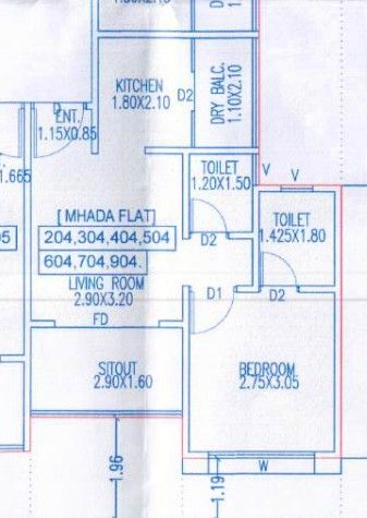 Euphoric Blossom Floor Plan, Pune: Layouts, Sizes, Configurations