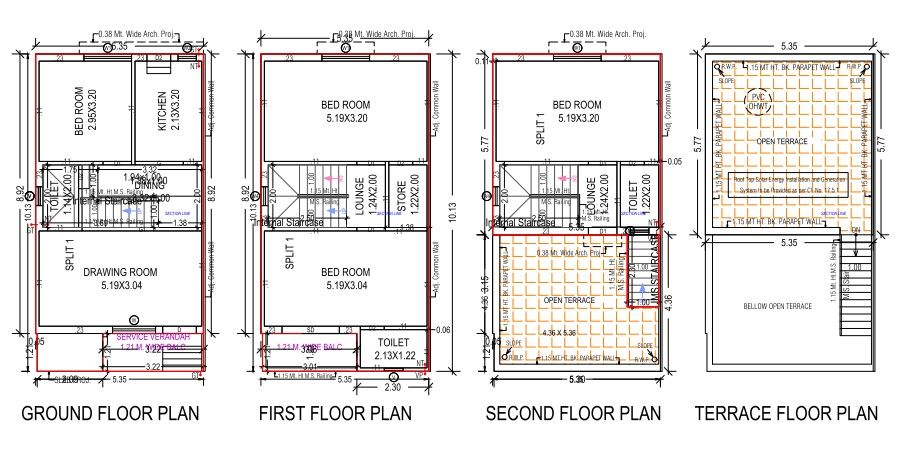 Bansi Shivalay 33 Floor Plan, Ahmedabad: Layouts, Sizes, Configurations
