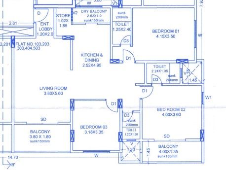 NDG Madhusmruti Floor Plan, Pune: Layouts, Sizes, Configurations