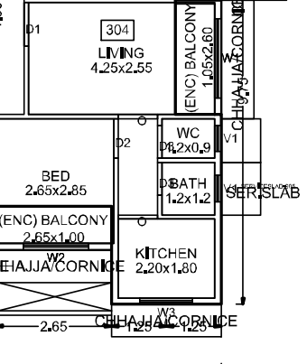 AAI Sai Ganesh Floor Plan, Navi Mumbai: Layouts, Sizes, Configurations