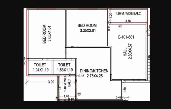 Shreenilay Empire Floor Plan, Gandhinagar: Layouts, Sizes, Configurations