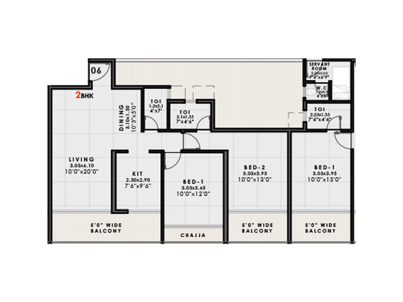 Matrix Estella Floor Plan, Navi Mumbai: Layouts, Sizes, Configurations