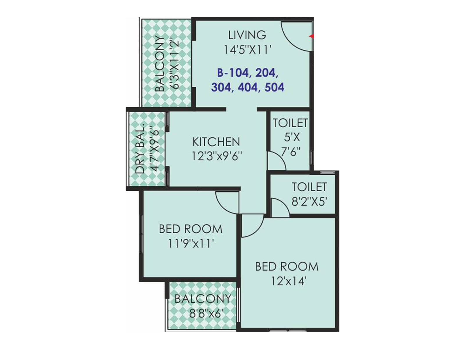 Sara Ekadant Floor Plan, Pune: Layouts, Sizes, Configurations