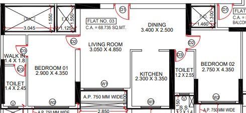 The Vedvika Floor Plan, Beyond Thane: Layouts, Sizes, Configurations