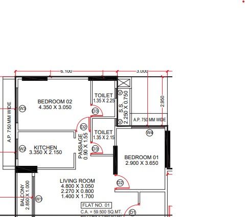 The Vedvika Floor Plan, Beyond Thane: Layouts, Sizes, Configurations