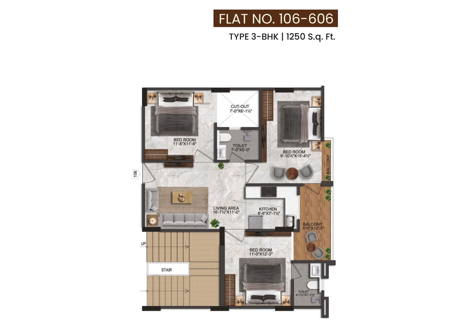 Balaji Elesto Floor Plan, Jaipur: Layouts, Sizes, Configurations