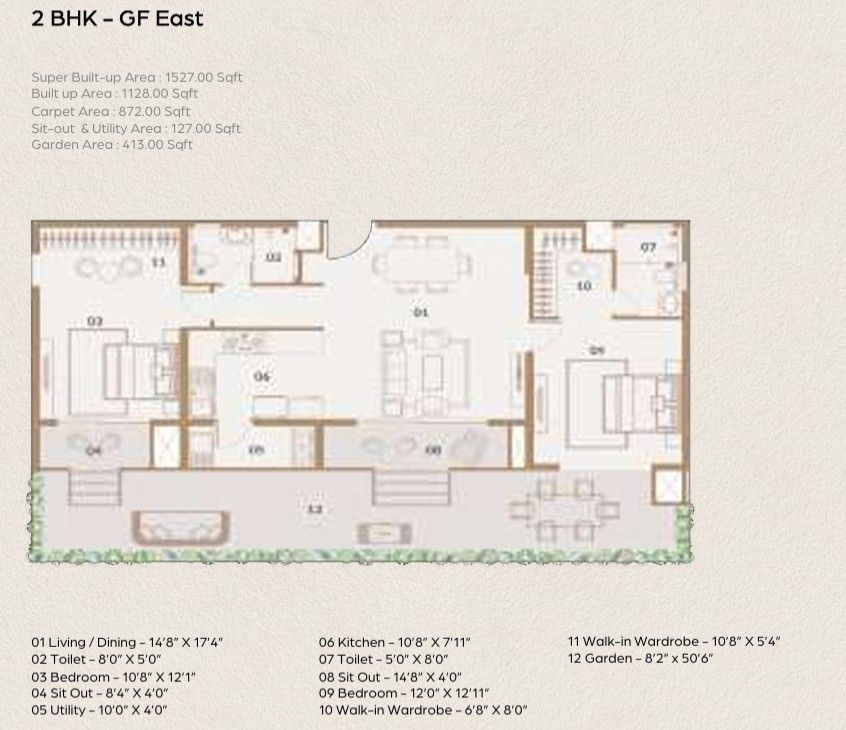 House of Colors Reflections 66 Floor Plan, Bangalore: Layouts, Sizes ...