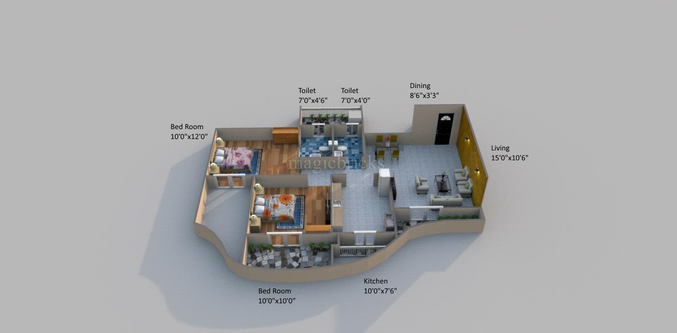 Raheja Atlantis in Ghansoli, Navi Mumbai: Price, Brochure, Floor Plan ...